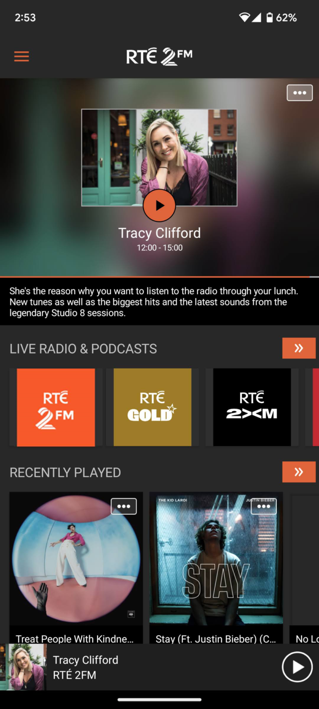 Check out the RTÉ Radio Player mobile app update – About RTÉ