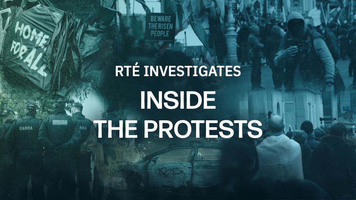 RTÉ Investigates: Inside the Protests Captures Moment Coolock Site ... RTÉ Investigates: Inside the Protests Captures Moment Coolock Site ...