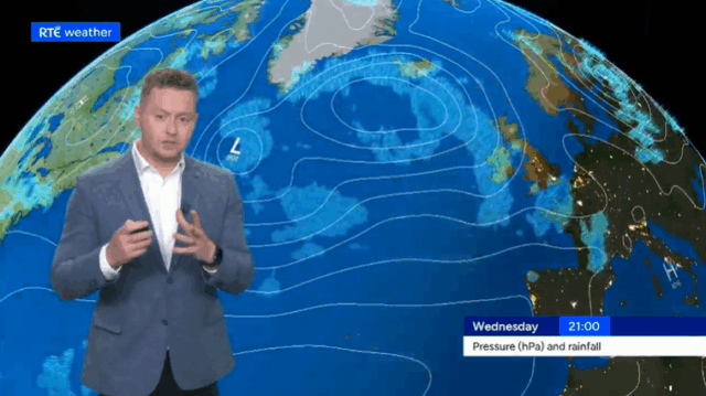 RTÉ Launches New Look Weather Forecasts – About RTÉ
